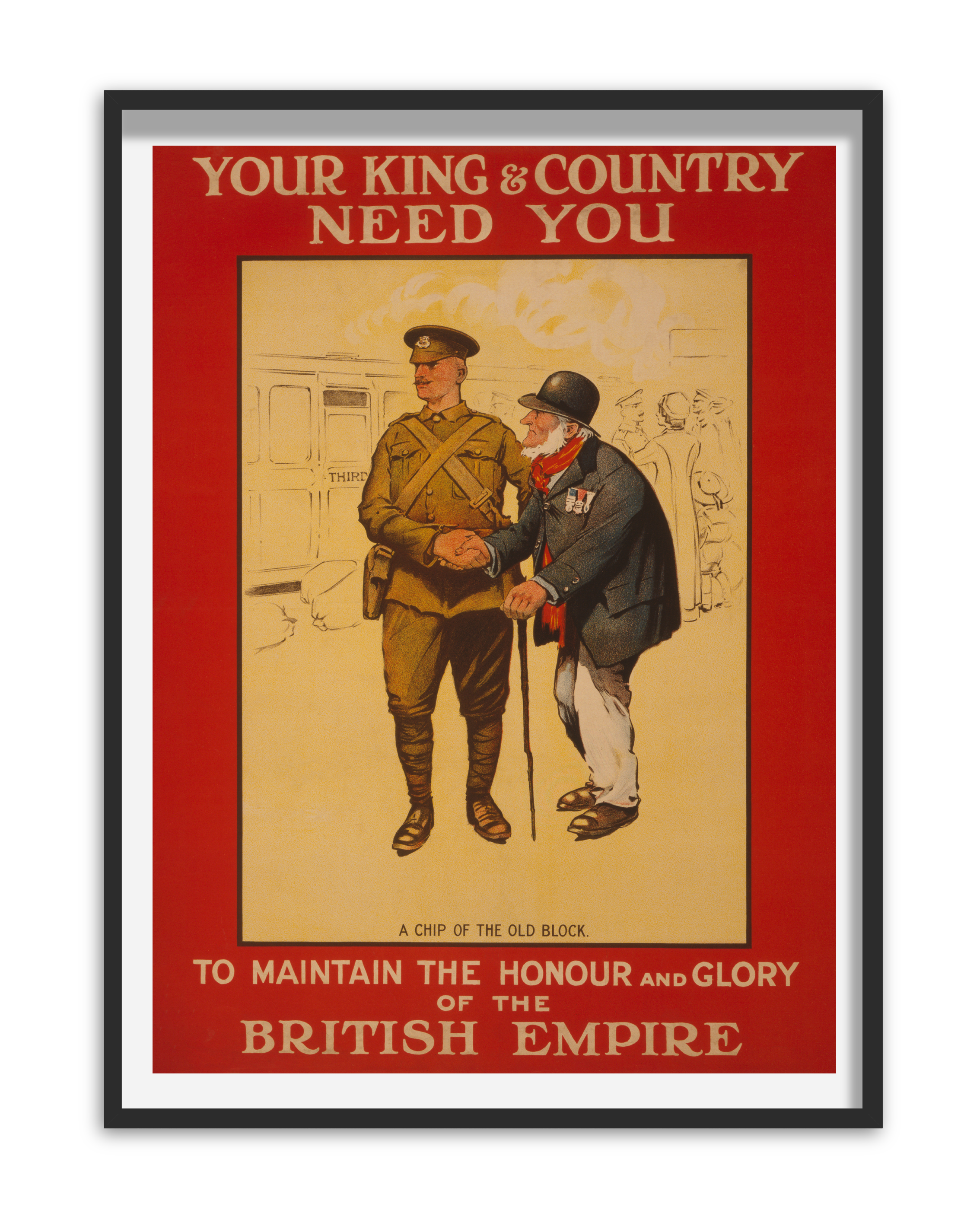 Your King and Country Need You | World War One Recruitment Poster ...