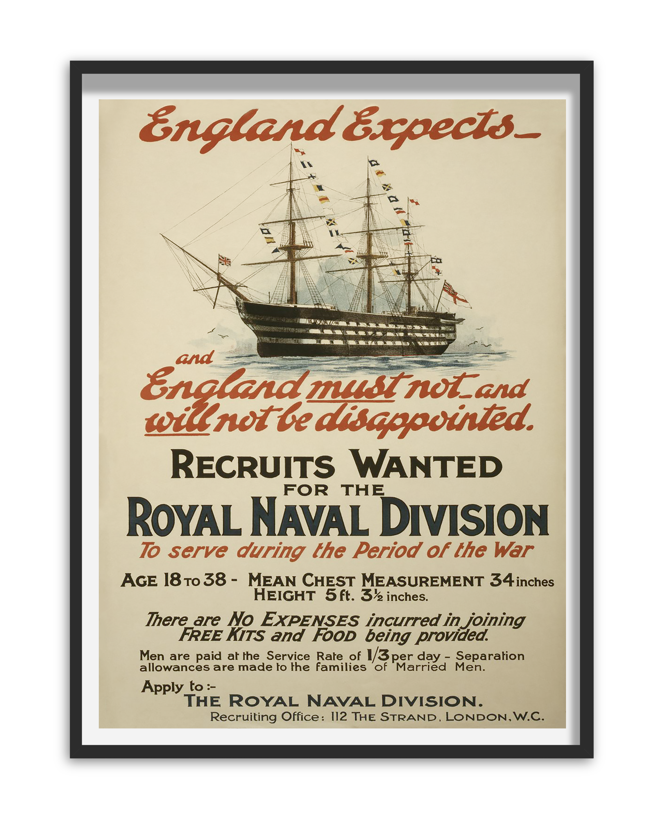 Recruits Wanted for the Royal Naval Division | British World War One ...