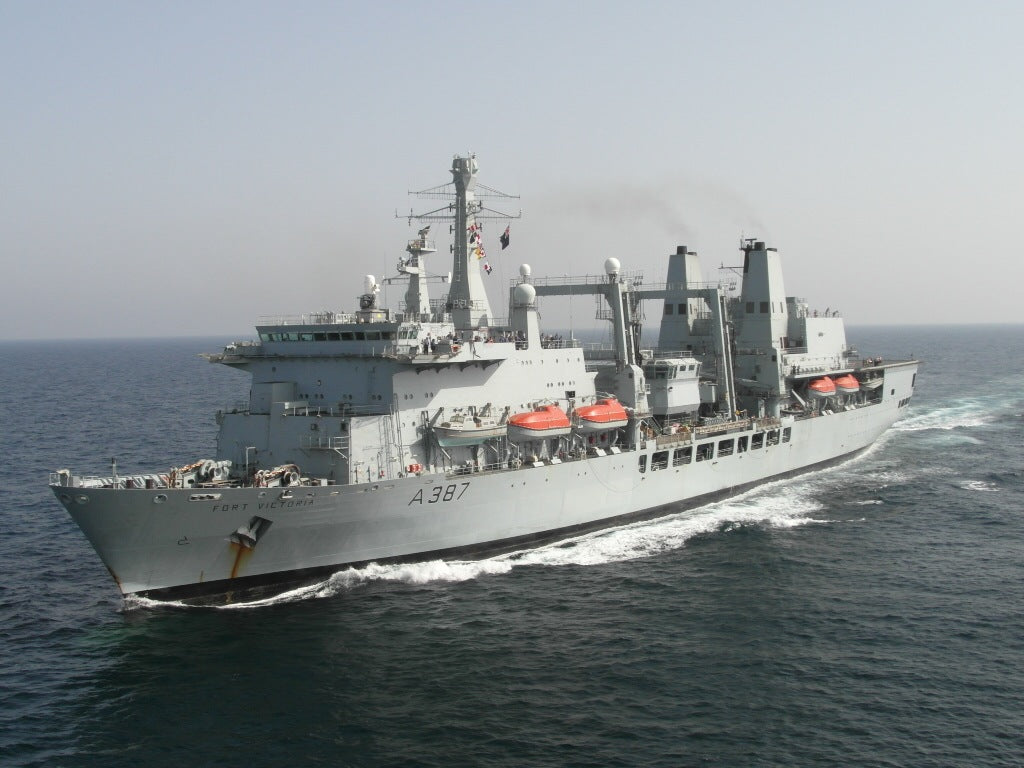 Royal Fleet Auxiliary Fort Class Replenishment Oiler Photo Prints ...