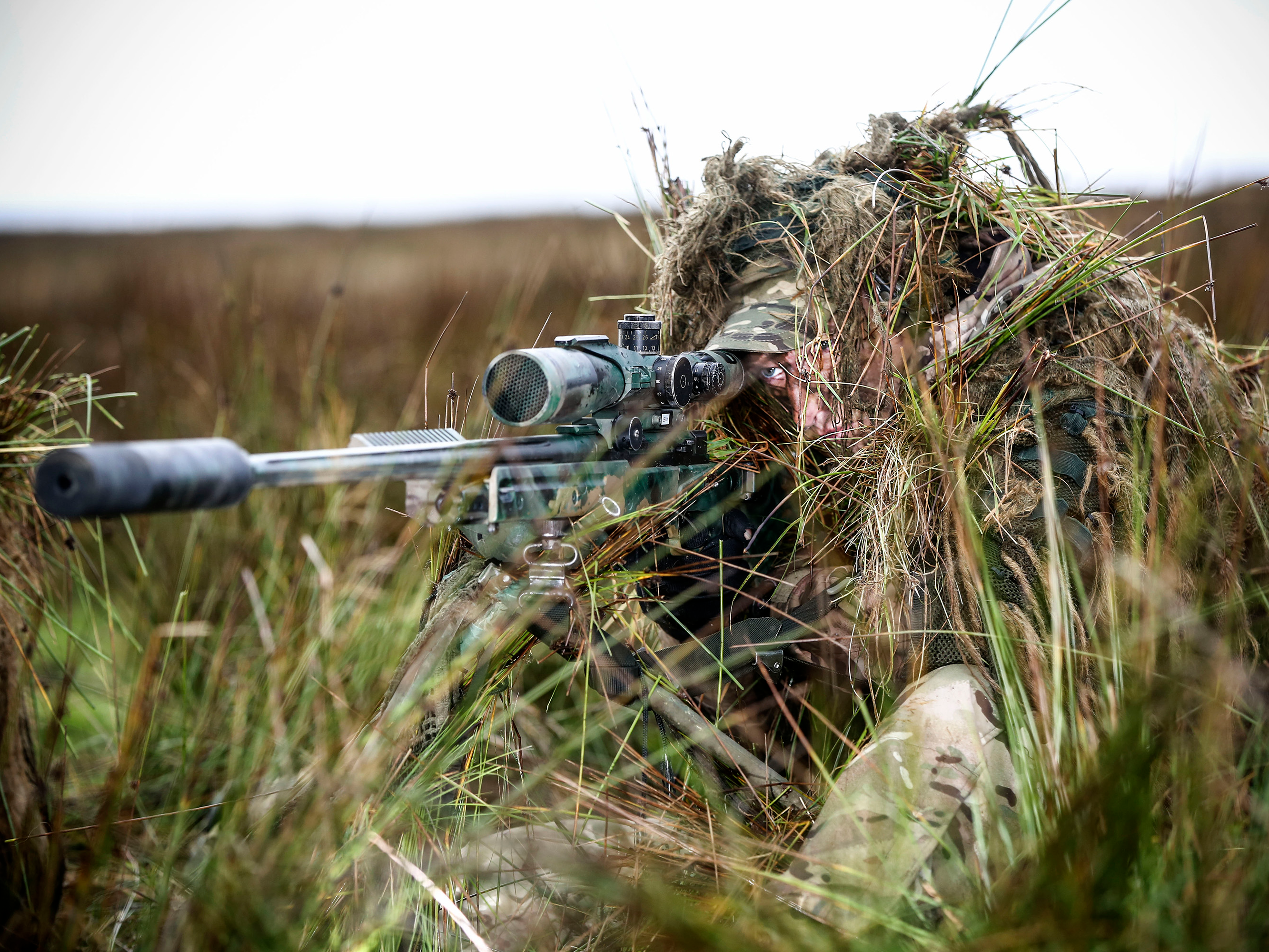 RAF Regiment Sniper Portrait 2015 Photo Print Royal Air Force Wall Art ...