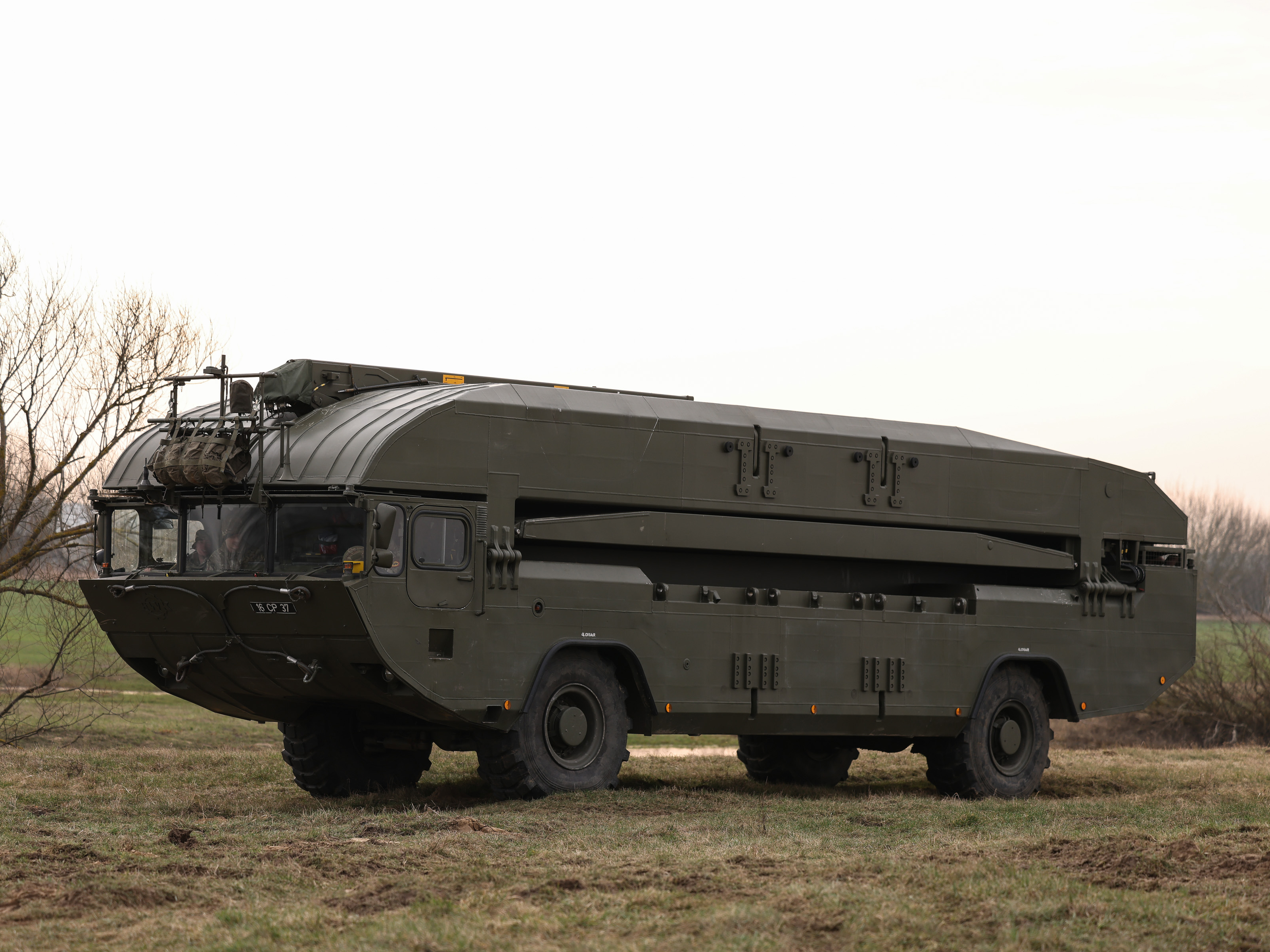 M3 Amphibious Bridging Vehicle Photo Print - British Army Vehicle ...
