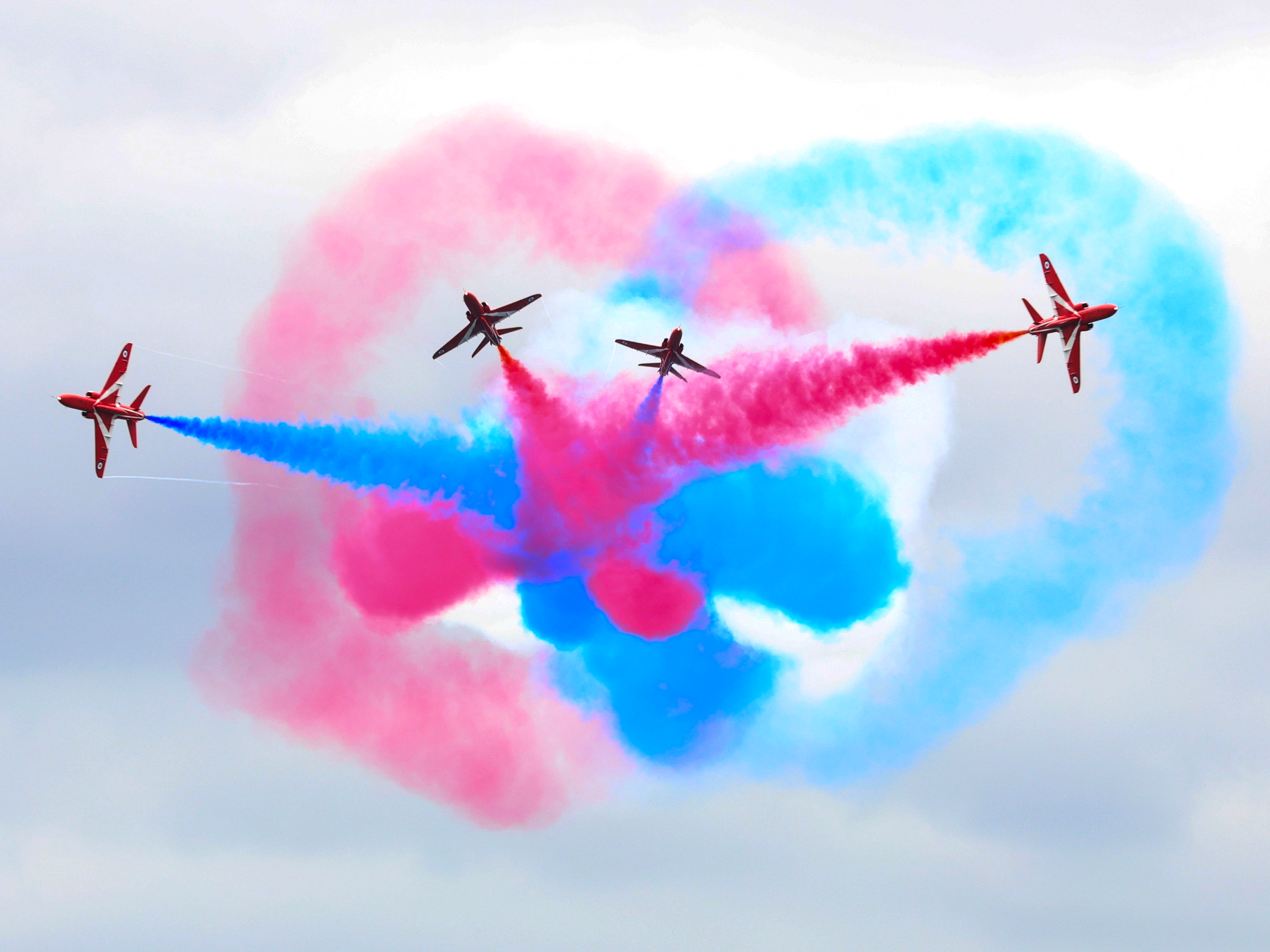 RAF Red Arrows displays Photo Print Royal Air Force Aircraft Wall Art ...