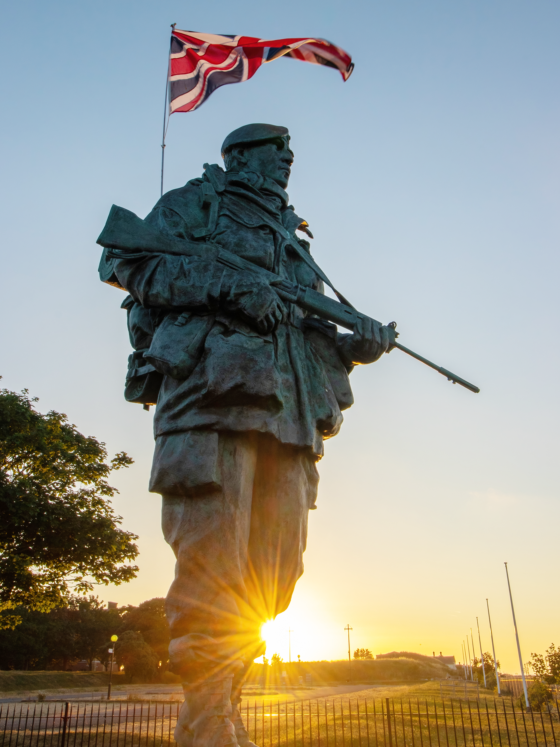 Royal Marines Commando Yomper Statue Southsea Photo Print Wall Art Mil ...