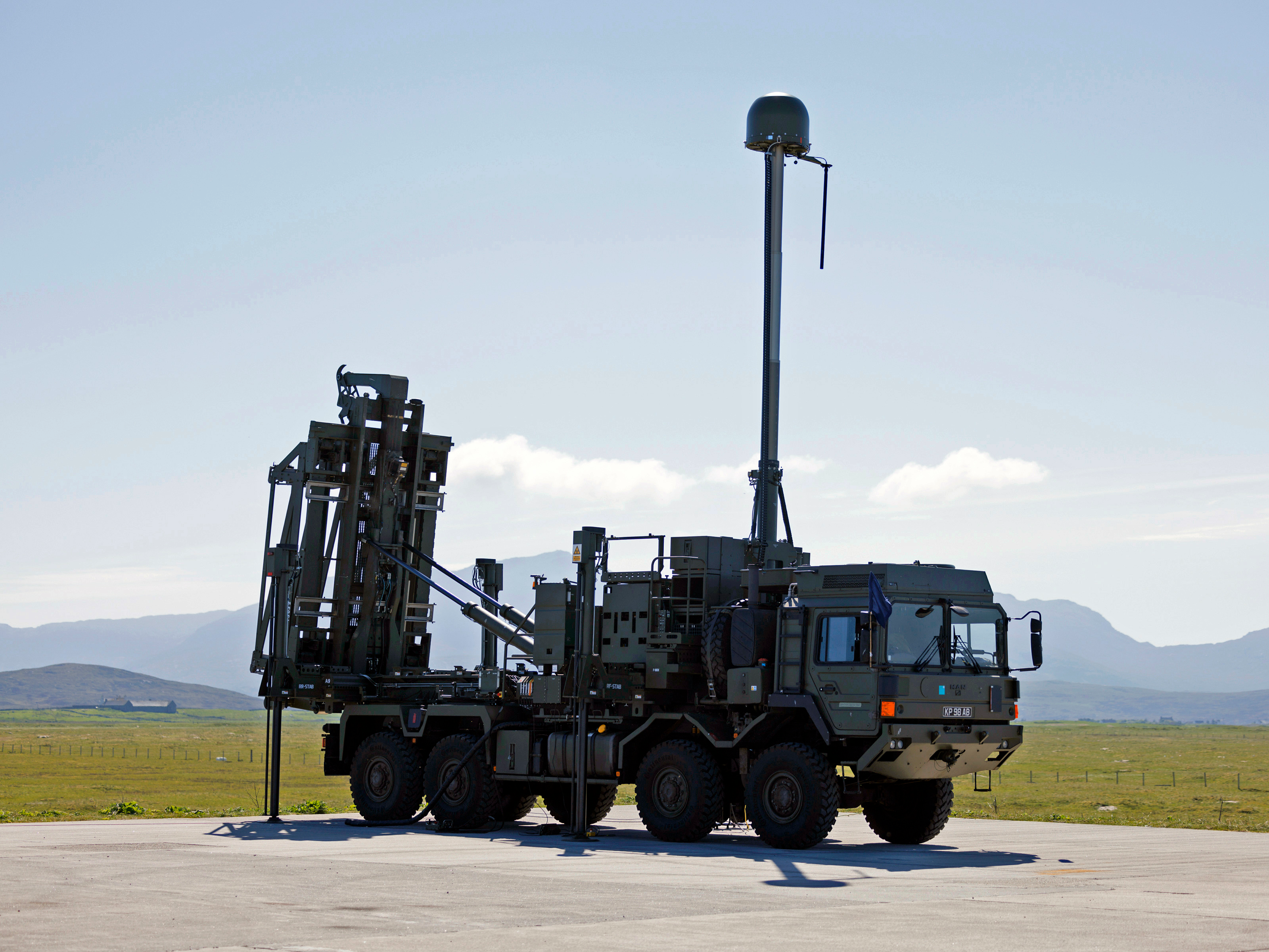 British Army Sky Sabre intermediate air defence system Photo Print Wal ...