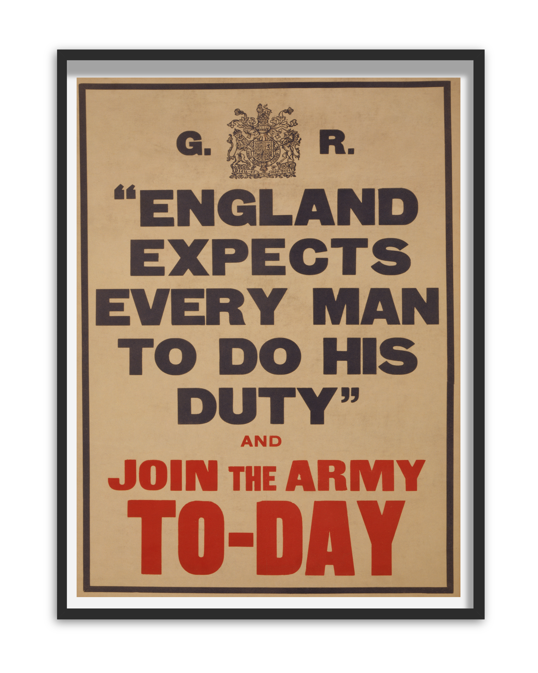 England expects every man to do his duty and join the army today | Bri ...