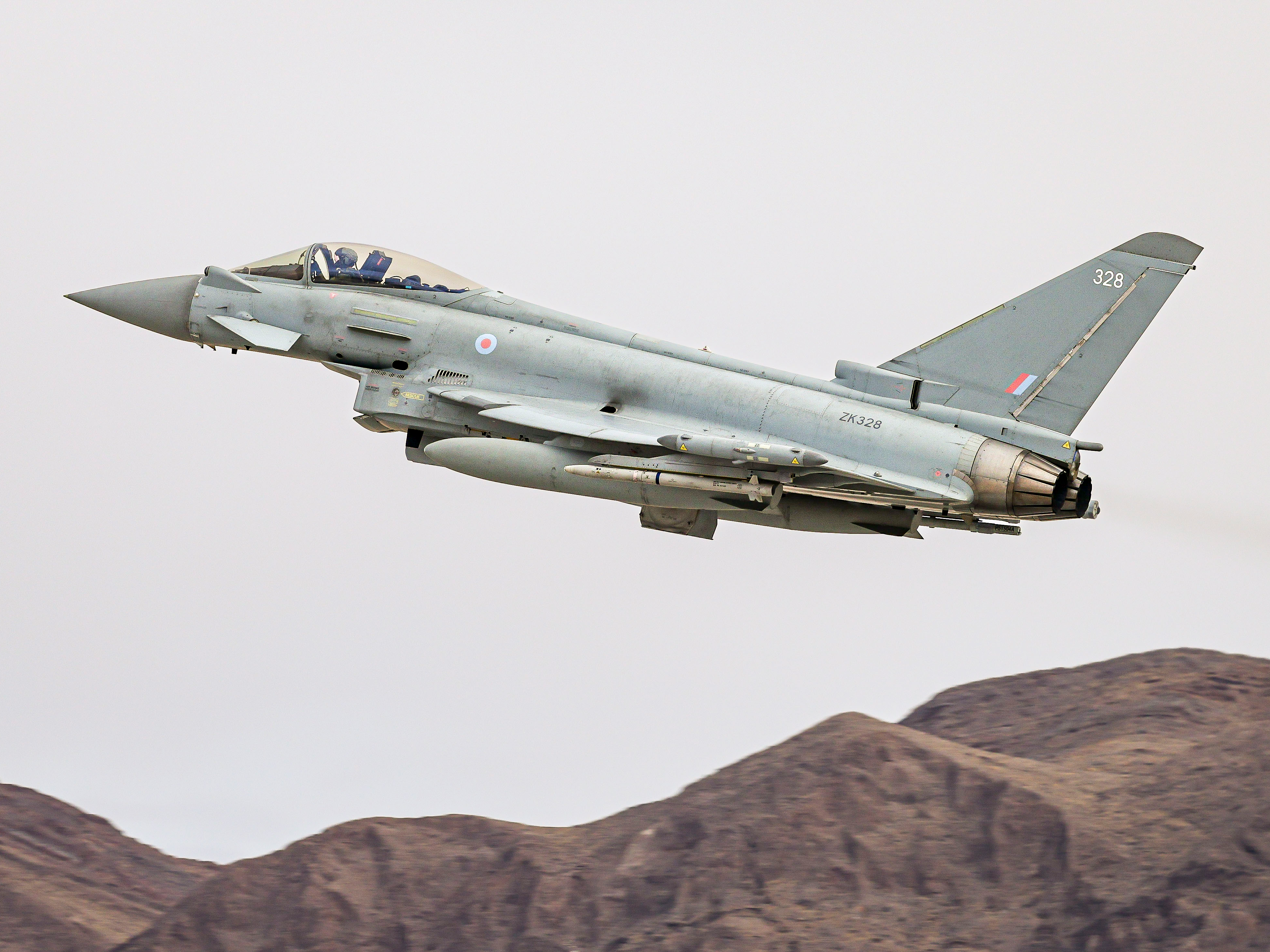 RAF Typhoon Taking Off Photo Print - Royal Air Force Aircraft ...