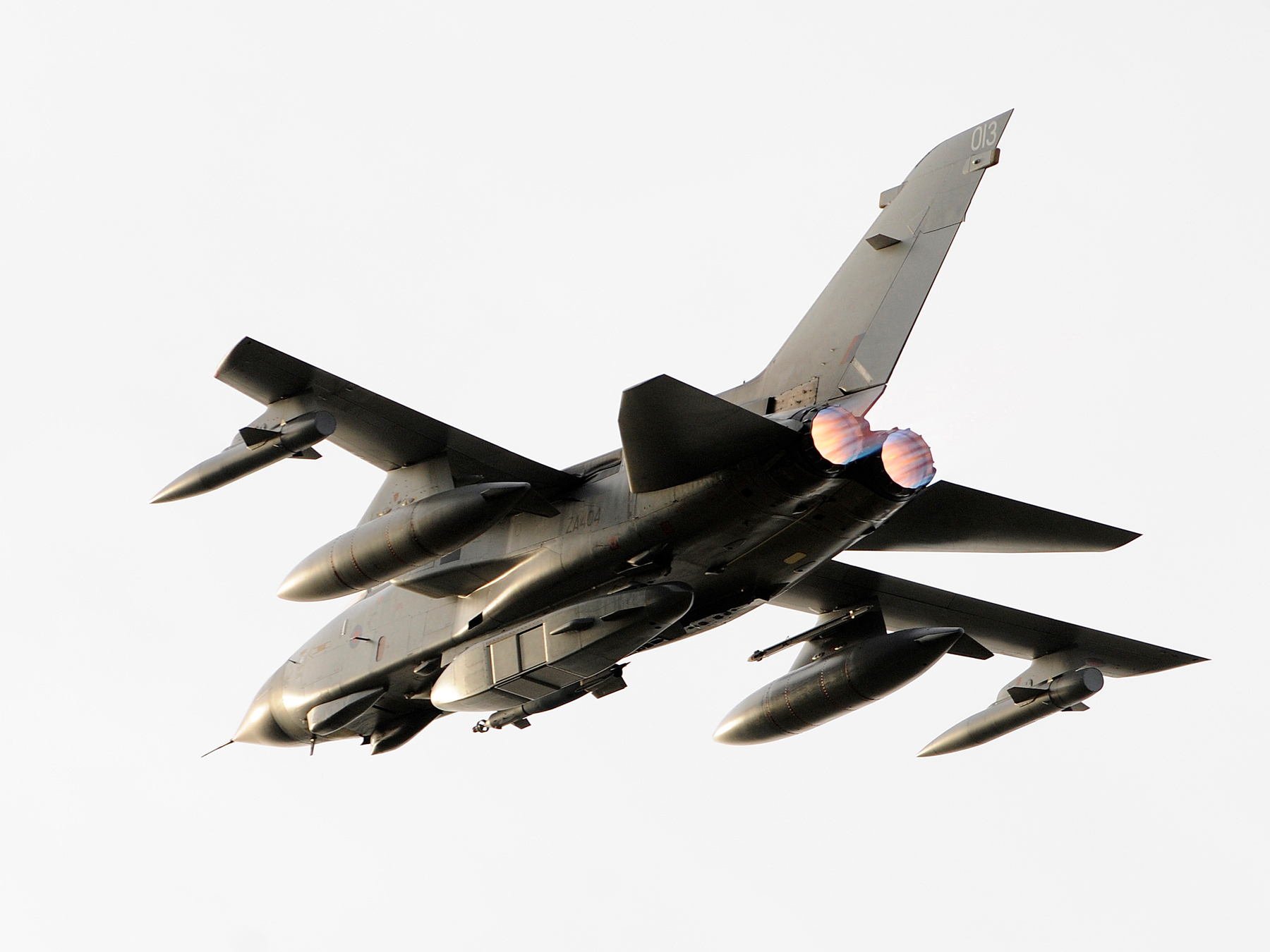 RAF Tornado GR4 with Raptor Airborne Reconnaissance Pod Photo Print Ro ...