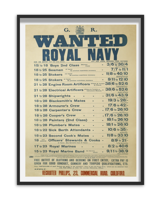 British Wartime Recruitment Posters | Hampshire Prints