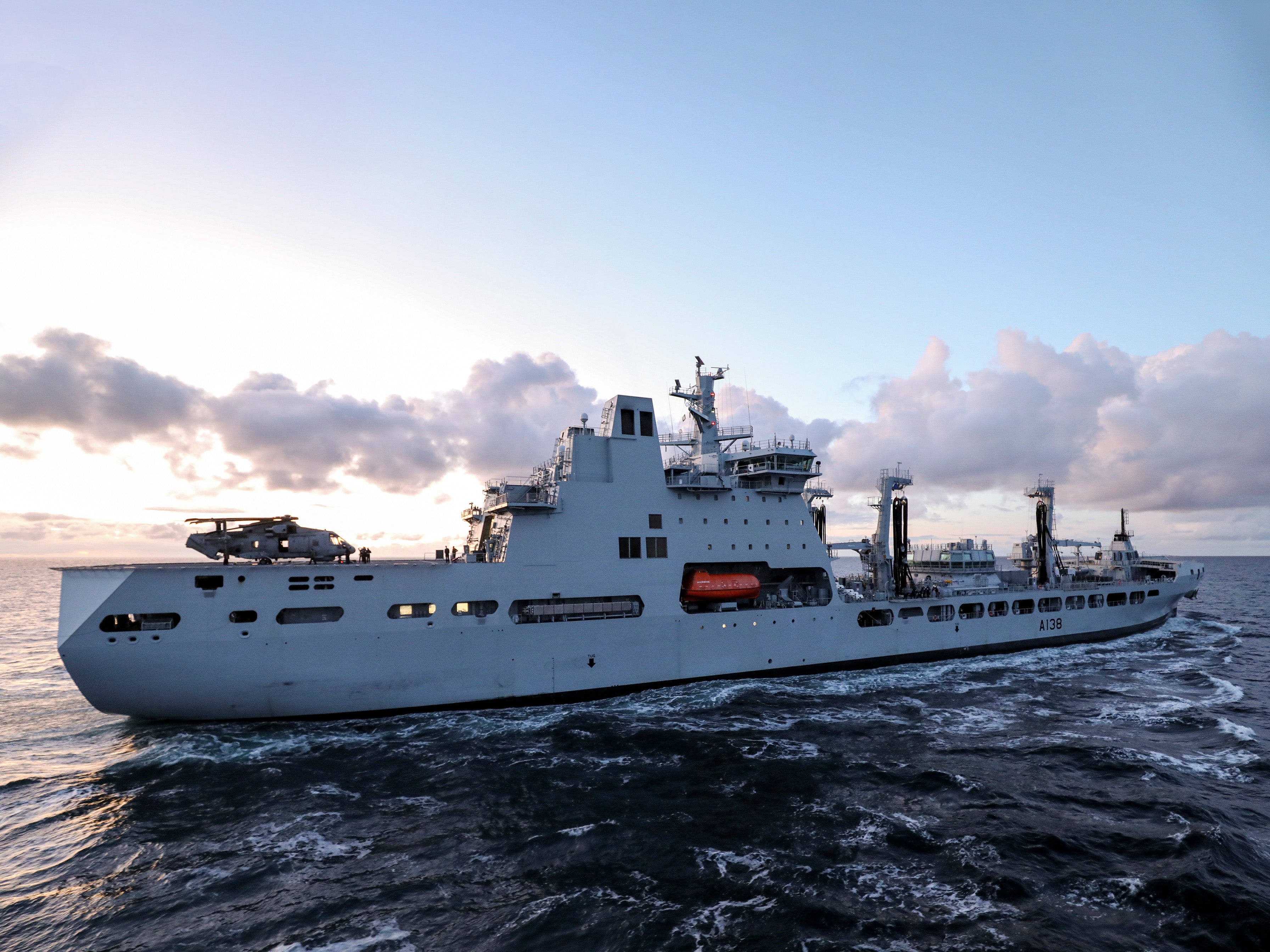 RFA Tidesurge (A138) Photo Print - At Sea - Royal Fleet Auxiliary Tide ...