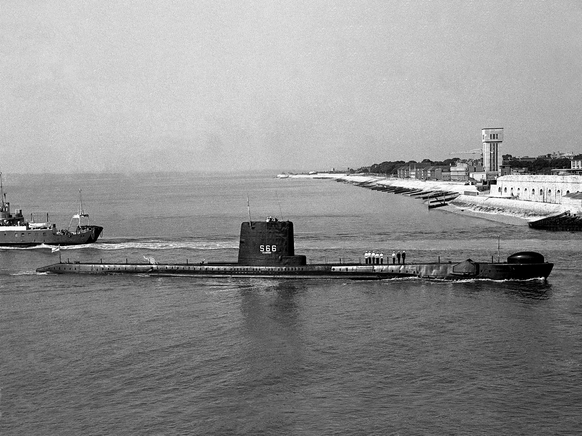 HMS Alderney (S66) (P416) Amphion Class Submarine Photo Print Portsmou ...