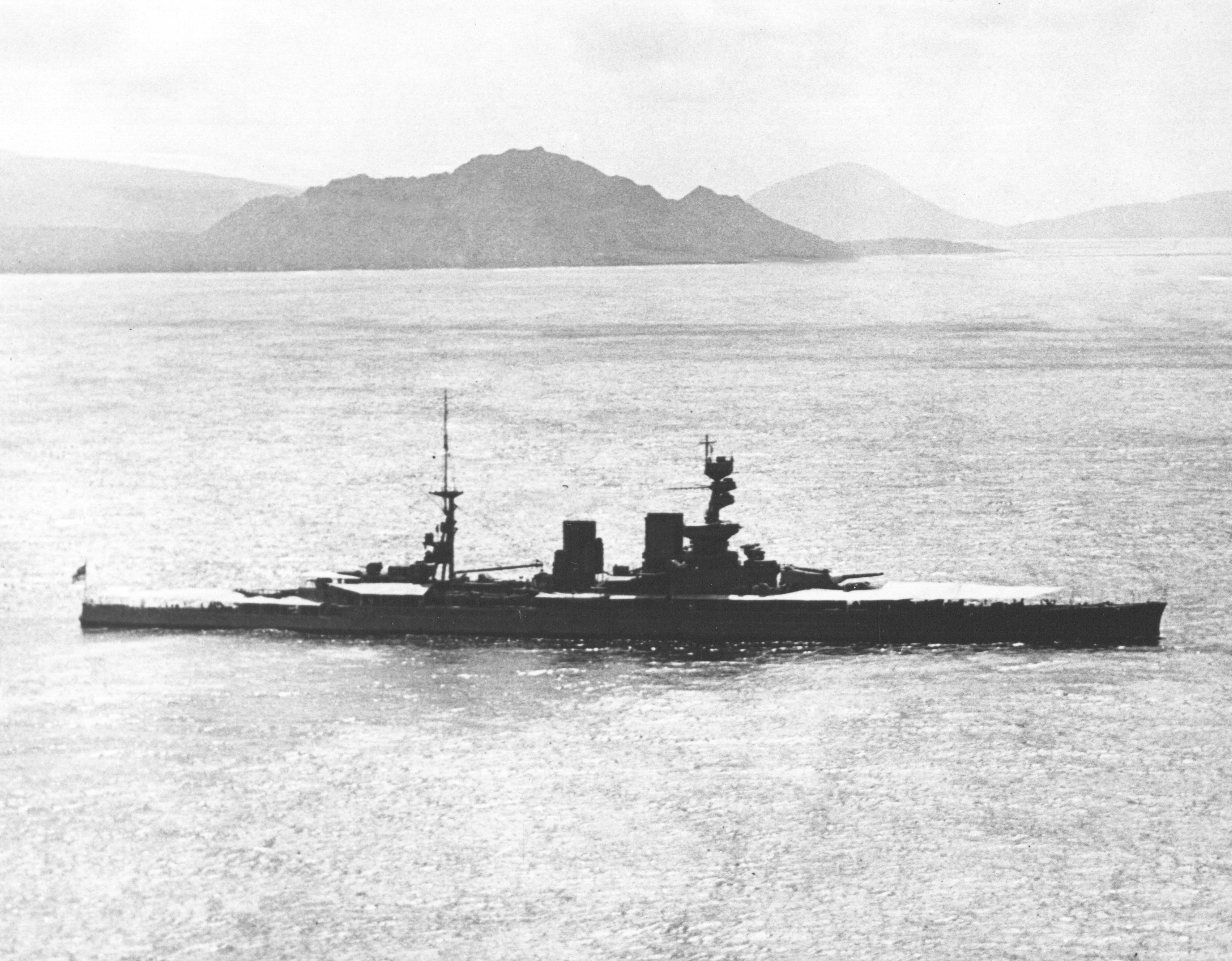 HMS Repulse (1916) Photo Print - At Sea - Royal Navy Renown Class Batt ...