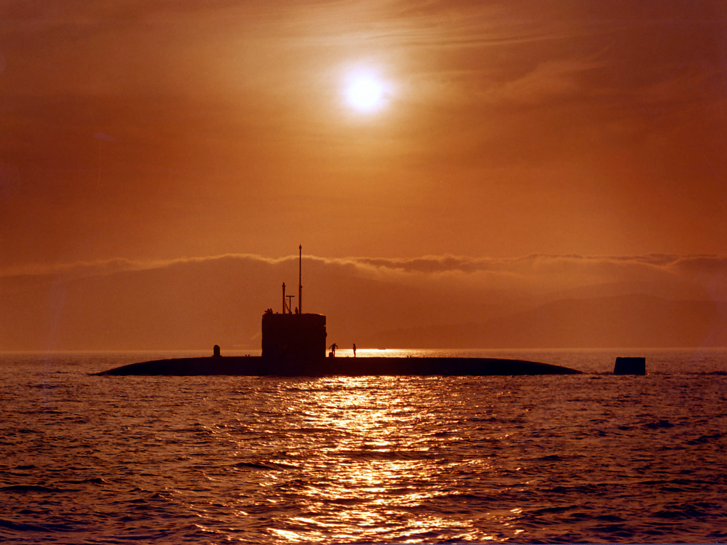 HMS Splendid (S106) Swiftsure Class Submarine Photo Print Clyde 1995 R ...