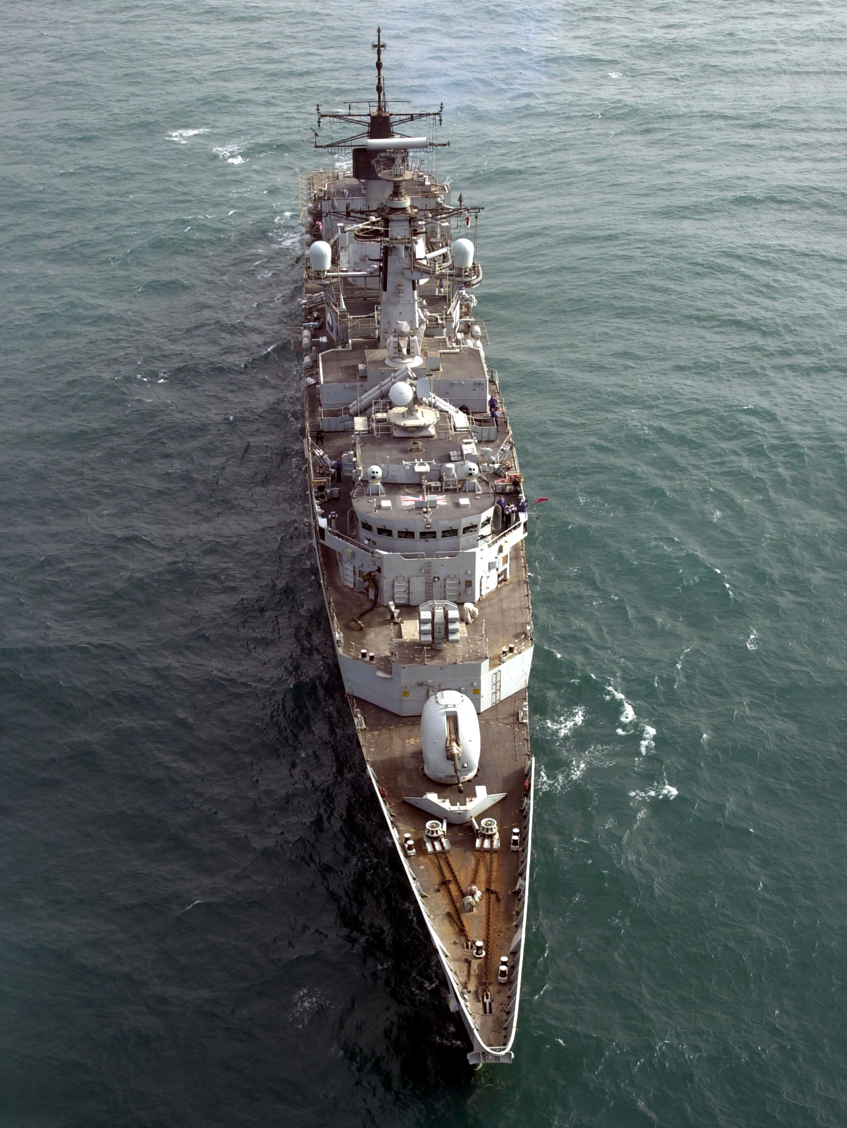 HMS Chatham (F87) Photo Print - Persian Gulf 2003 - Royal Navy Type 22 ...