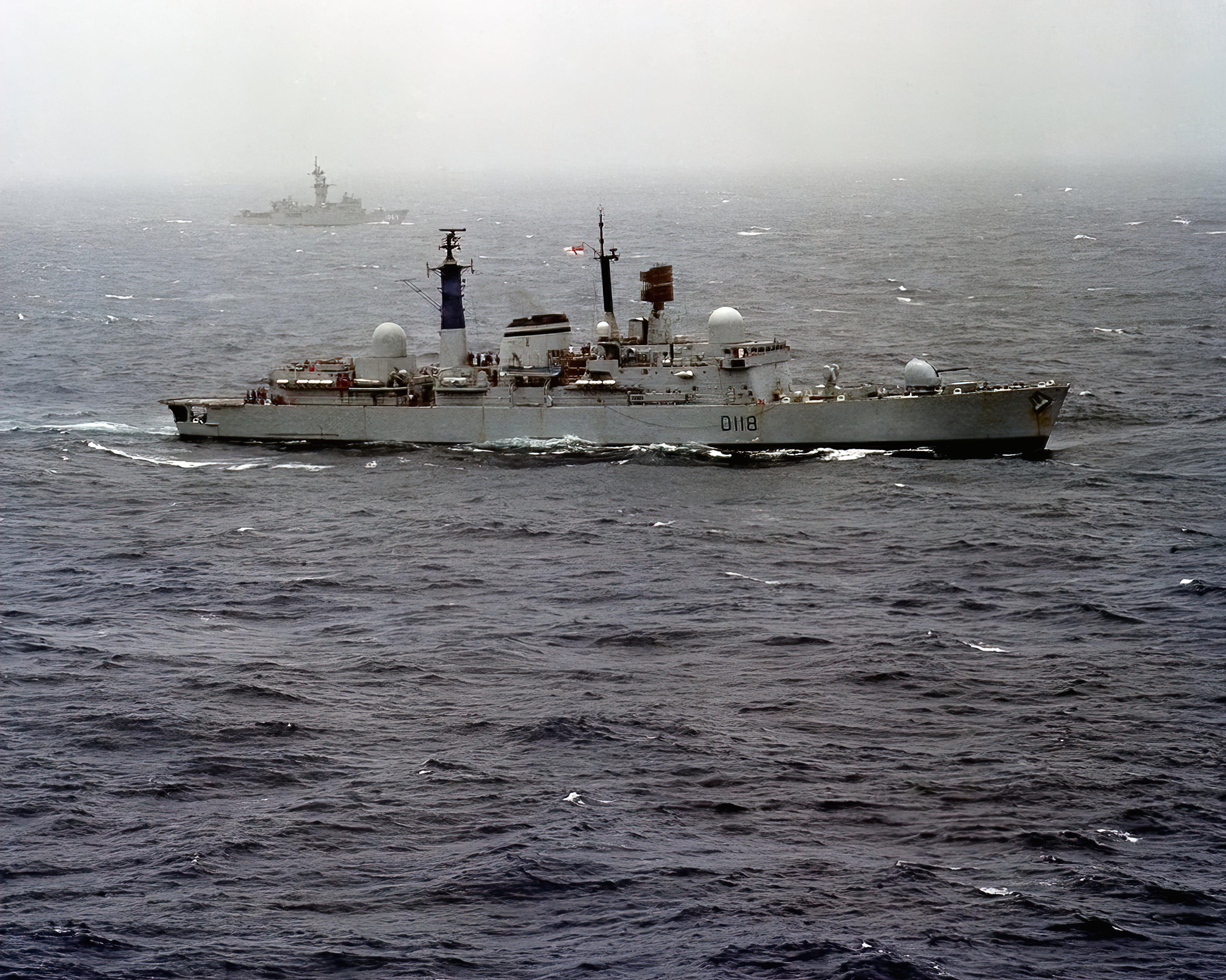 HMS Coventry (D118) Photo Print - Underway - Royal Navy Type 42 Destro ...