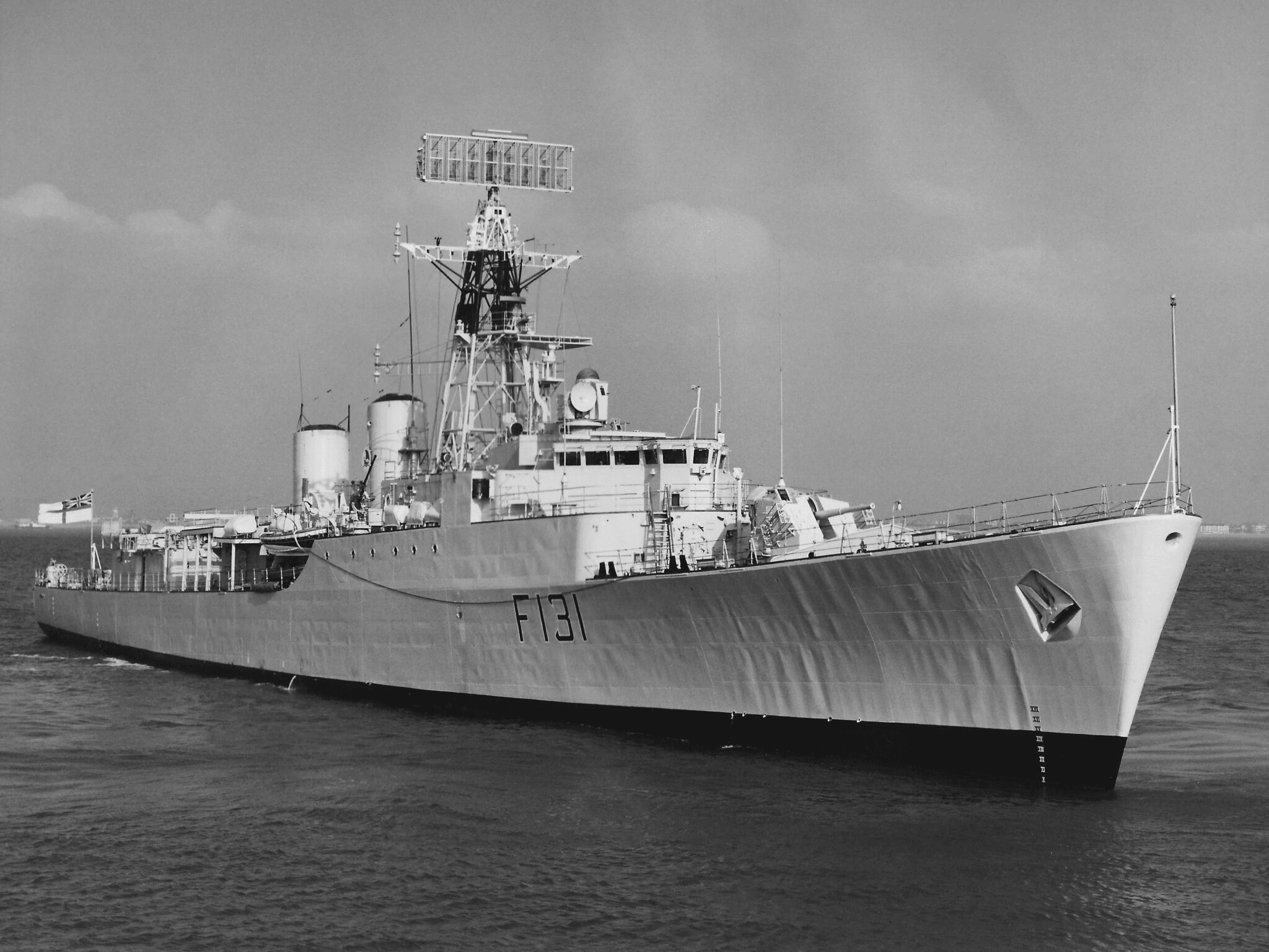 HMS Nubian (F131) Photo Print - Starboard View - Royal Navy Tribal Cla ...