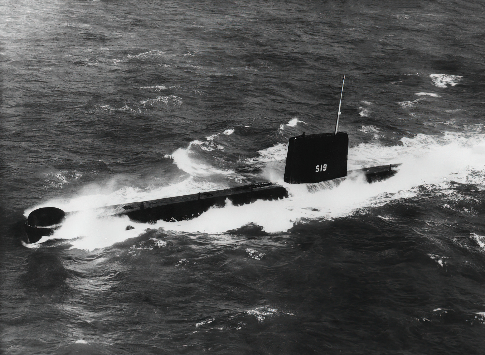 HMS Opossum (S19) Oberon Class Submarine Photo Print Port Side View Ro ...