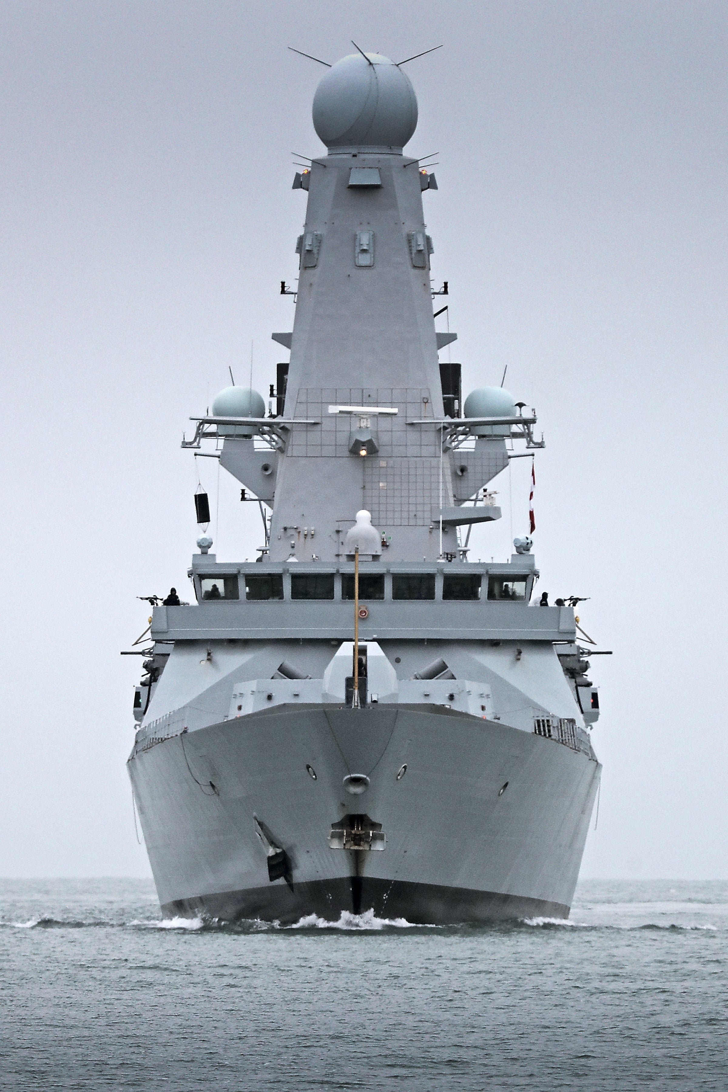 HMS Duncan (D37) Photo Print - Bow View - Royal Navy Type 45 Destroyer ...
