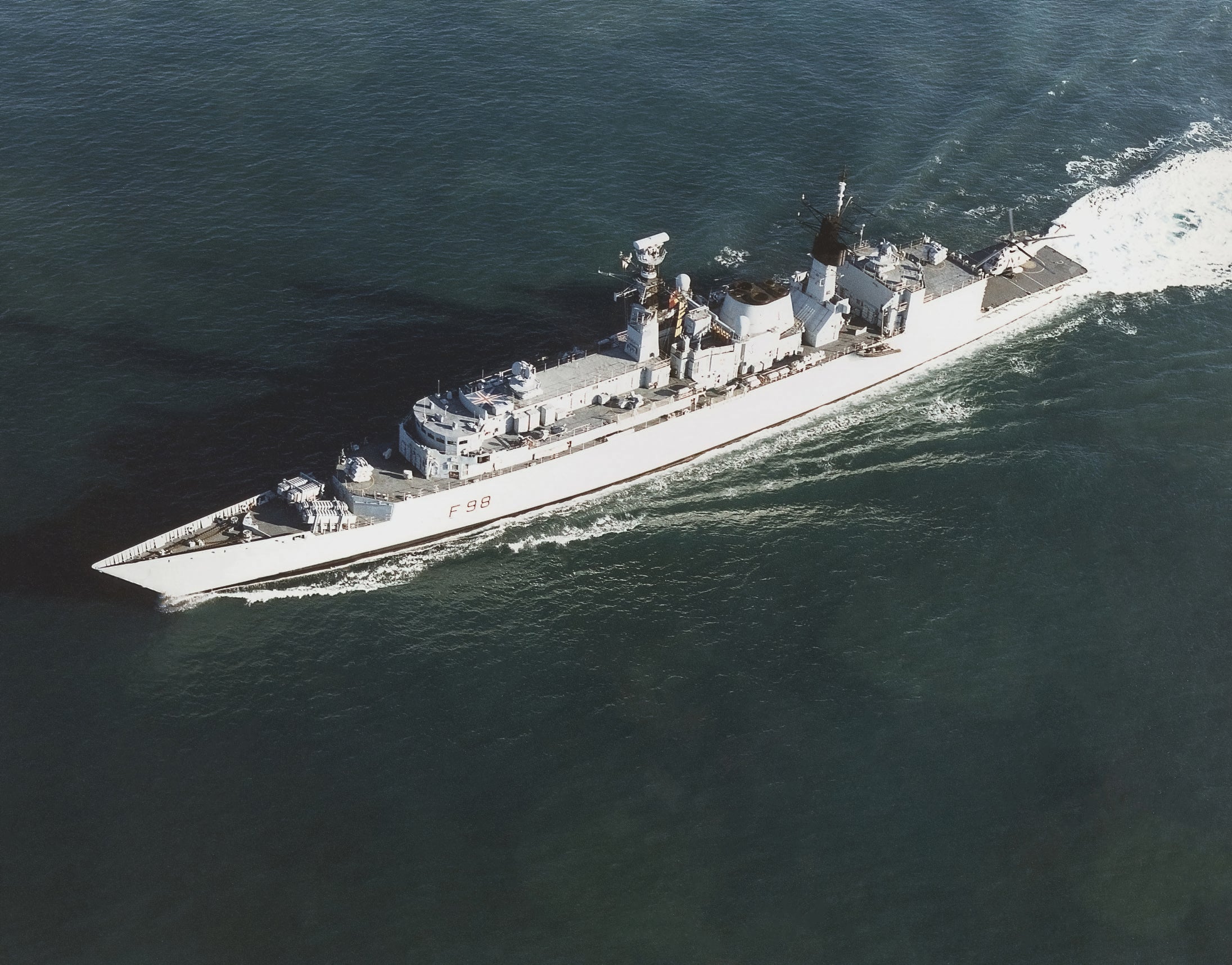 HMS Coventry (F98) Photo Print - High Port Side View - Royal Navy Type ...