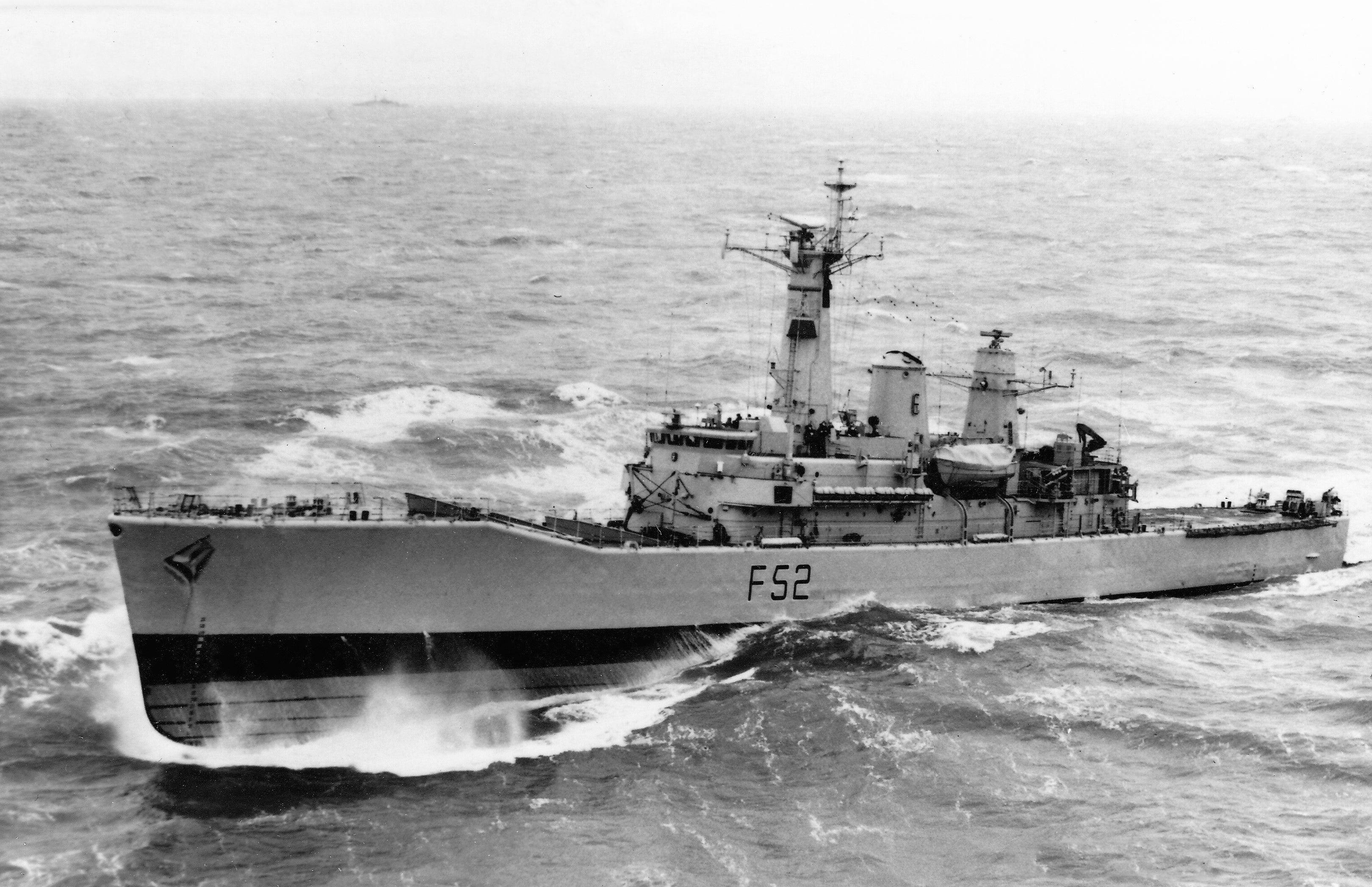 HMS Juno (F52) - At Sea - Royal Navy Leander Class Frigate Photo Print ...