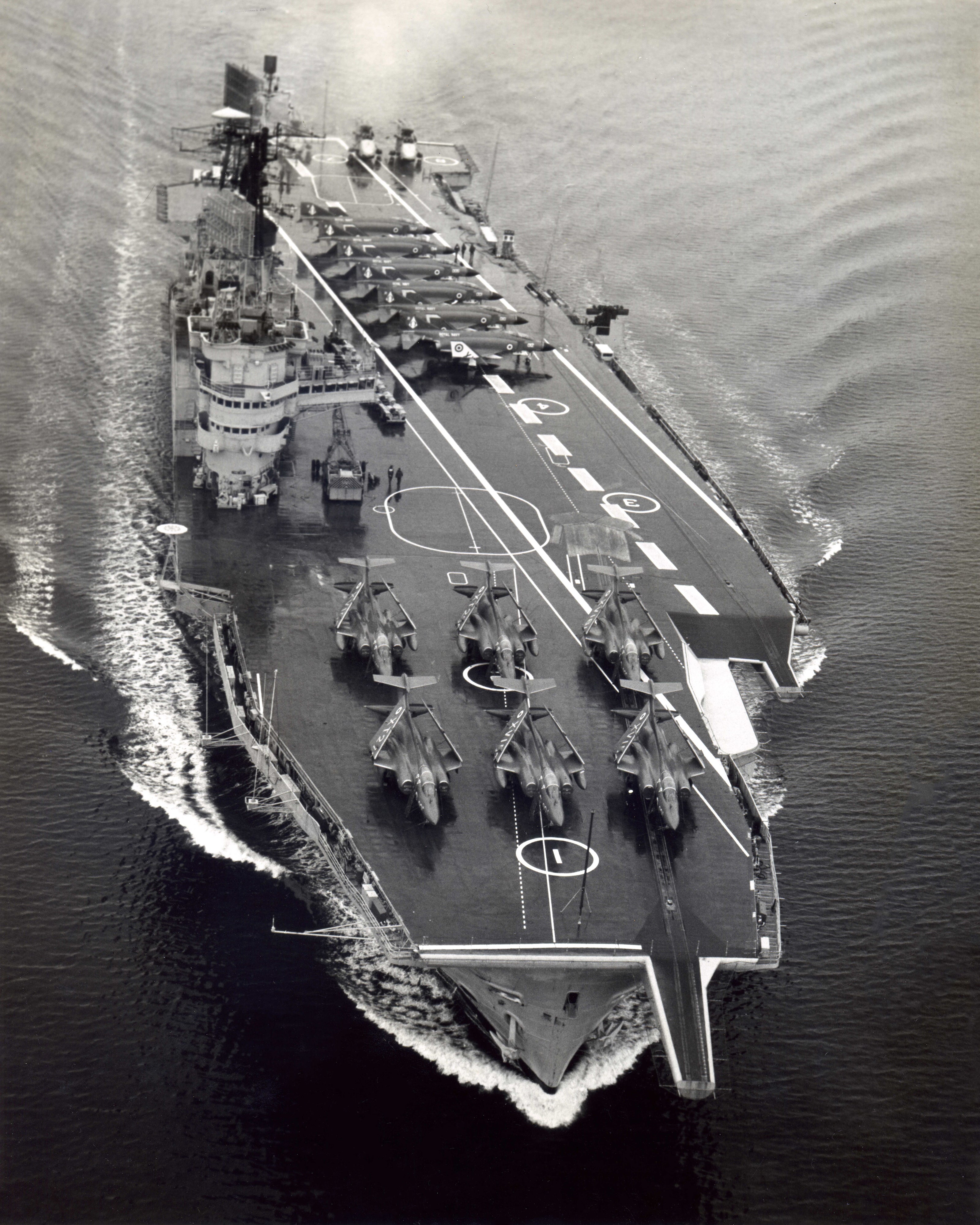 HMS Ark Royal R09 | Photo Print | Framed Print | Audacious Class | Air ...