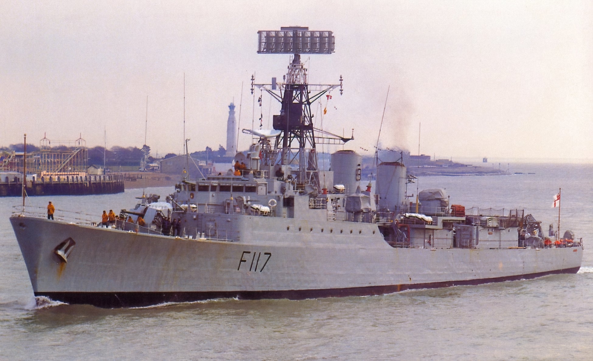 HMS Ashanti (F117) Photo Print - Entering Portsmouth - Royal Navy Trib ...