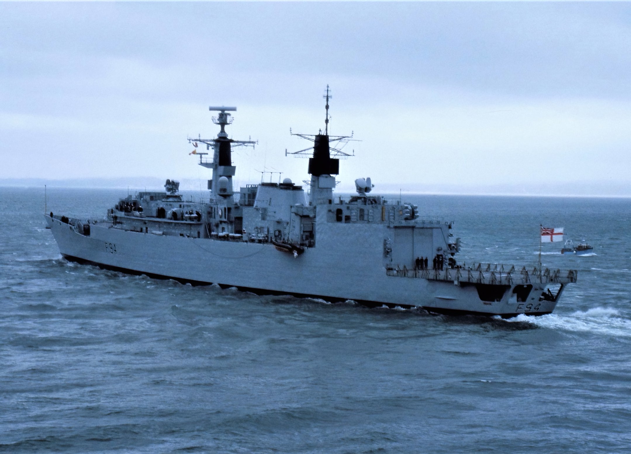 HMS Beaver (F93) Photo Print - Underway - Royal Navy Type 22 Frigate ...
