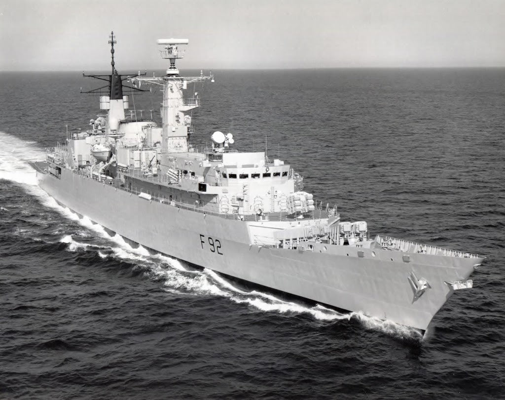HMS Boxer (F92) - At Speed - Royal Navy Type 22 Frigate Photo Print ...