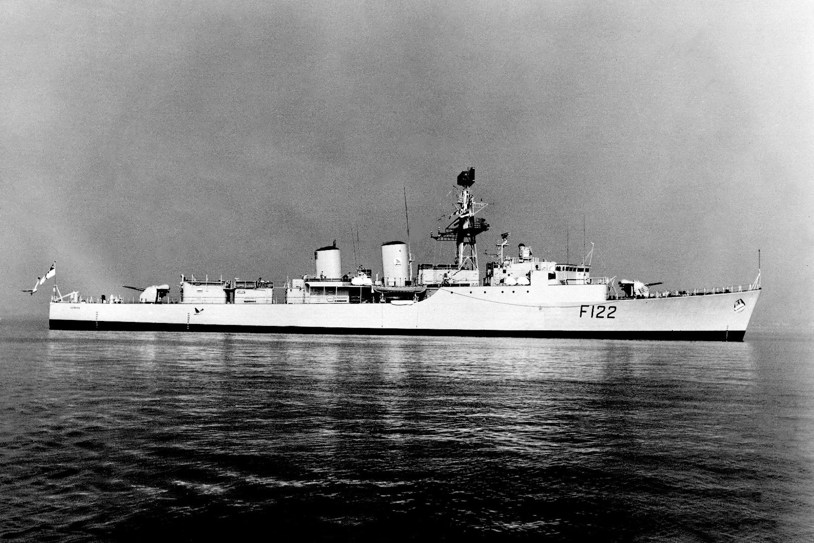 HMS Gurkha (F122) Photo Print - Starboard Beam View - Royal Navy Triba ...