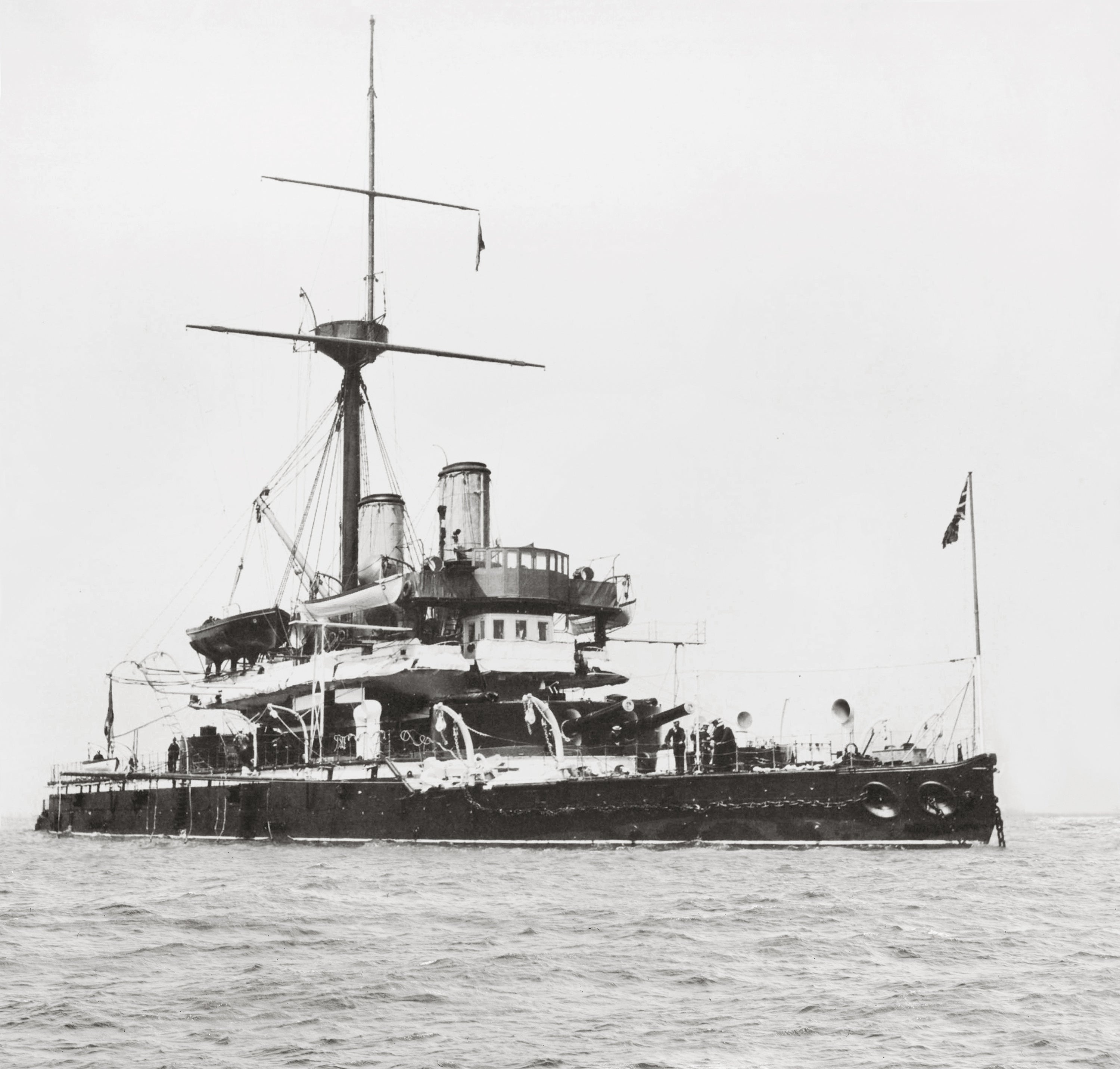 HMS Devastation (1871) Photo Print - Starboard Side - Royal Navy Devas ...