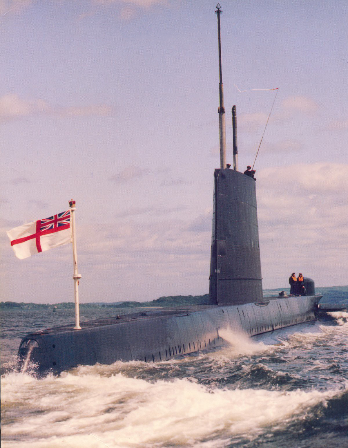 HMS Onyx (S21) Oberon Class Submarine Photo Print Underway Royal Navy ...
