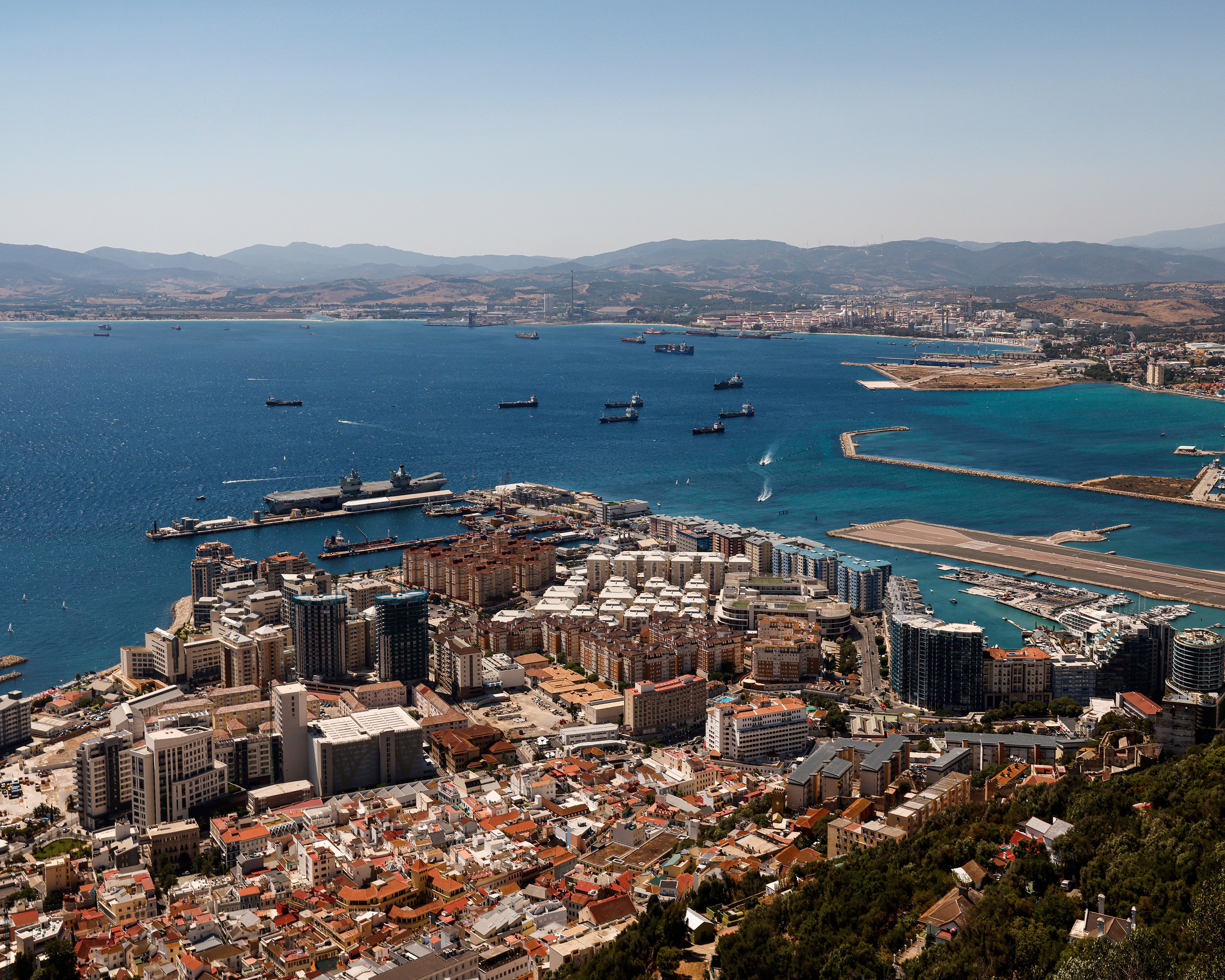 HM Naval Base Gibraltar Dockyard Photo Print Royal Navy Wall Art Milit ...