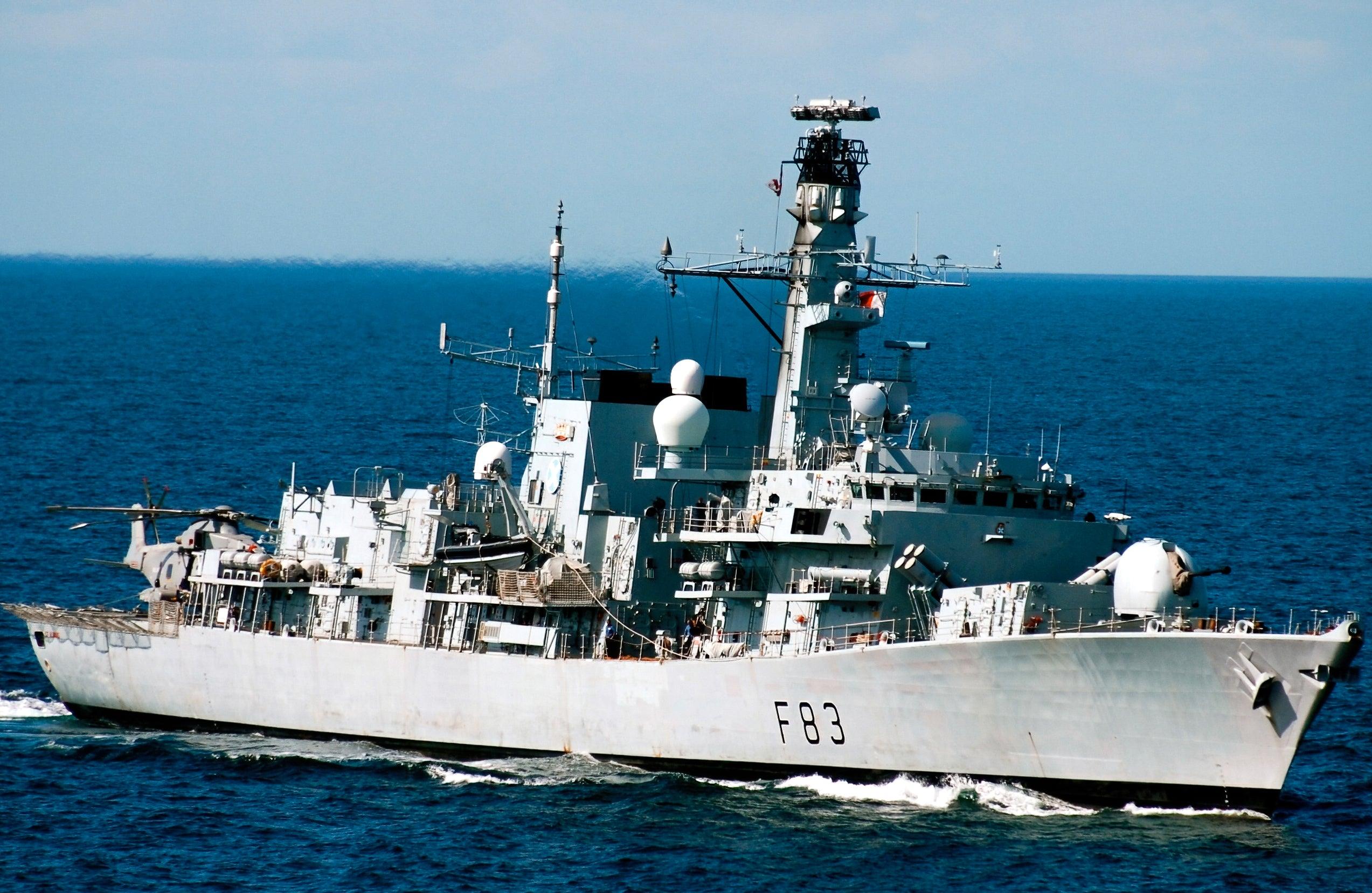 HMS St Albans (F83) Photo Print - Starboard View - Royal Navy Type 23 ...