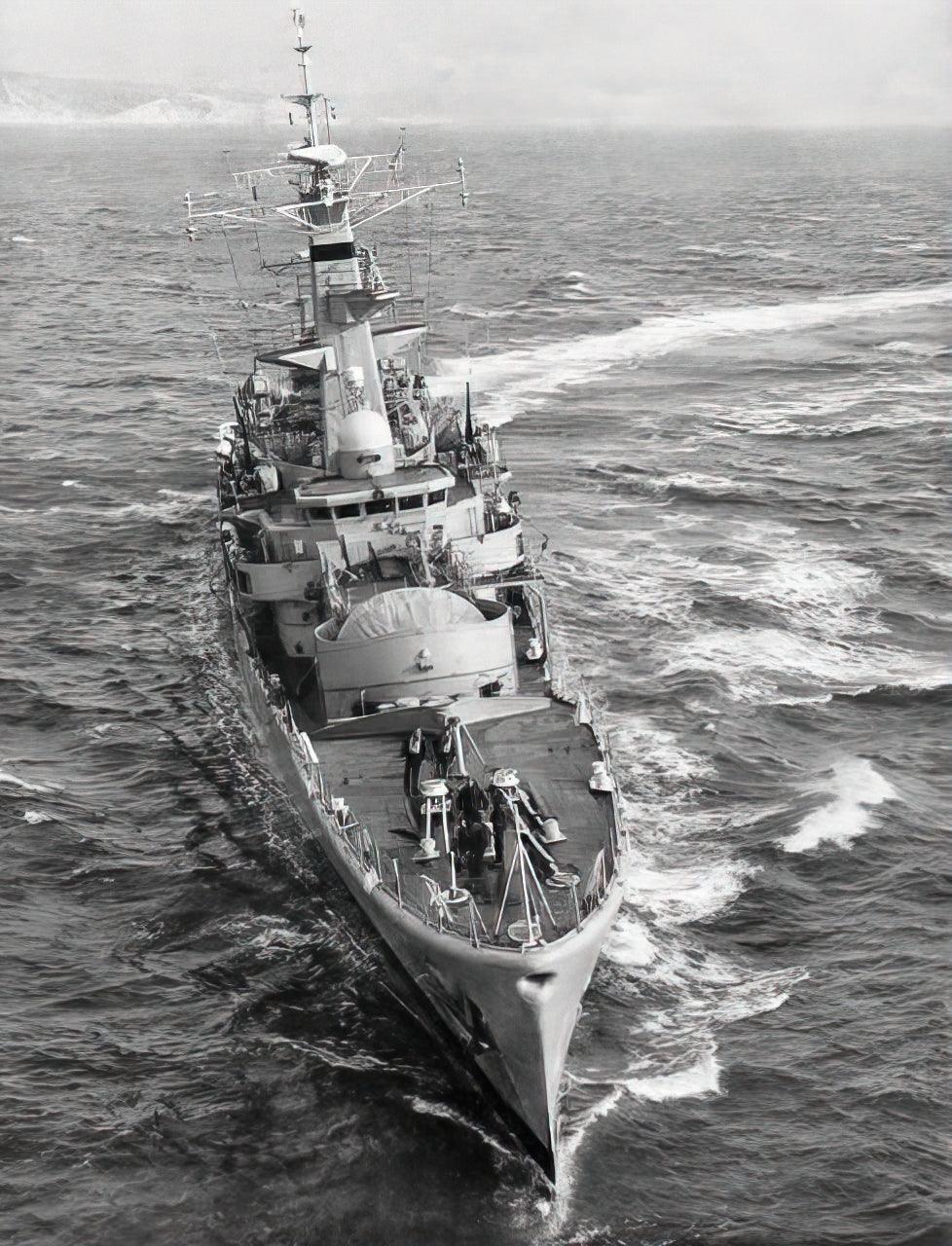 HMS Galatea (F18) Photo Print - Bow View - Royal Navy Leander Class Fr ...